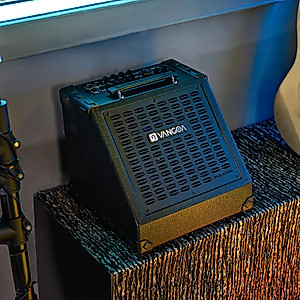 Vangoa Electric Drum Amp 65W Professional Wireless Electronic Drum Amplifier Speaker 3-Band EQ USB E Drum Personal Monitor Keyboard Speaker, Black