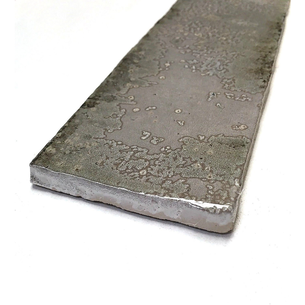 3x12 Palermo Collection Smoke Gray Glazed Ceramic Tile Backsplash Wall Bath (1SF, 4pcs)