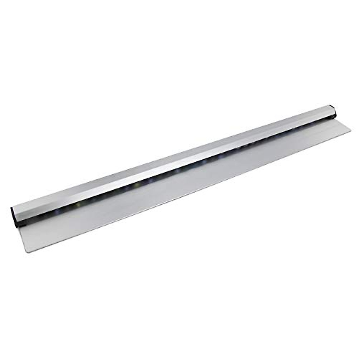 New Star 23862 Anodized Aluminum Slide Check Rack, 24-Inch, Silver