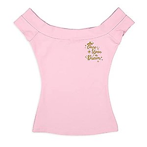 Loungefly Stitch Shoppe Disney Sleeping Beauty Top, Size Small