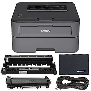 AOM Brother HL-L2300D Monochrome Laser Printer with Duplex Printing Bundle