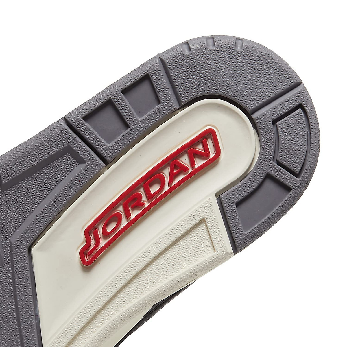 Jordan Air 3 Retro Black/Fire Red/Metallic Gold/Cement Grey 6.5 Medium