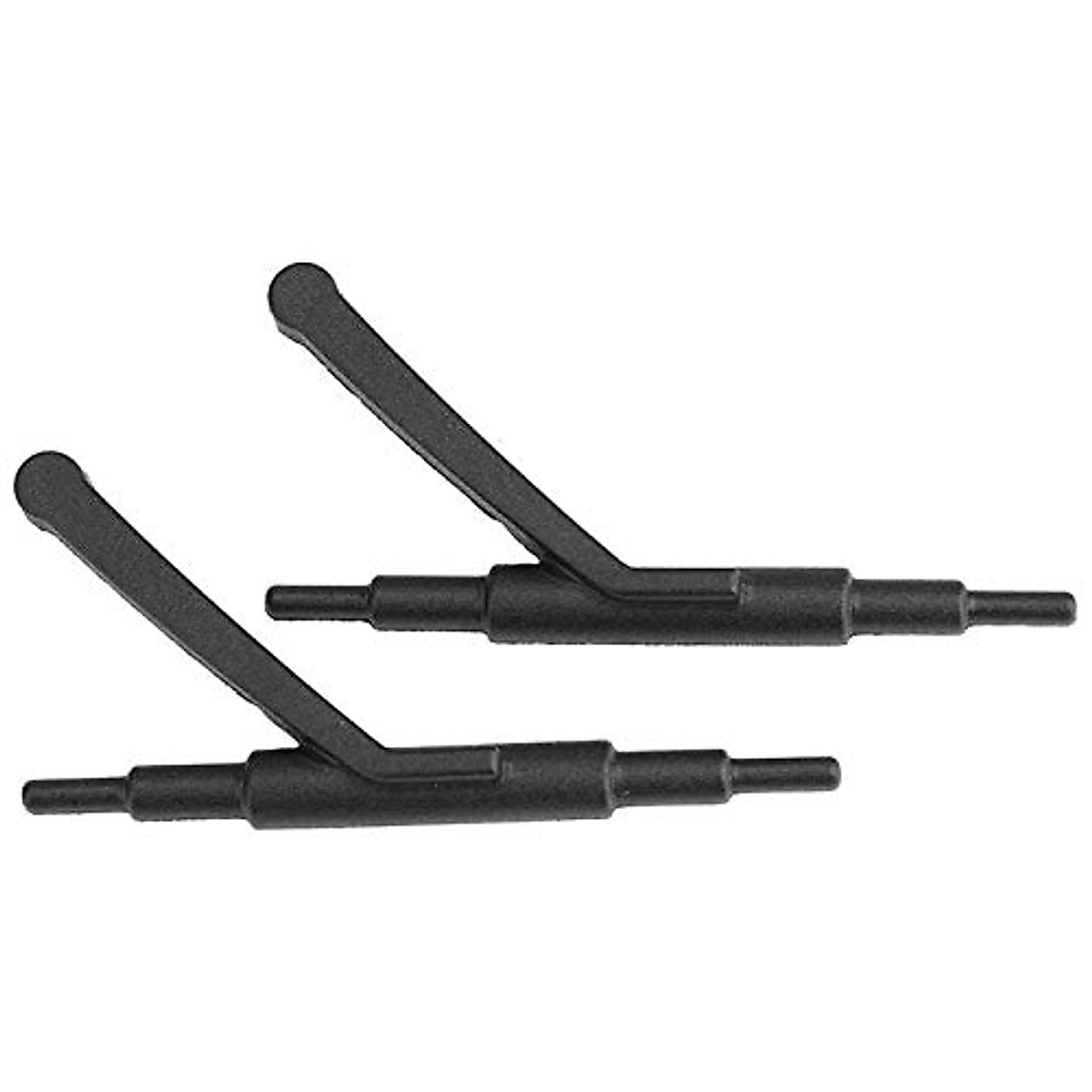 Facibom RC Car Door Handle Kit RC Door Handle Wiper Mirror Set for 1/10 Axial 313Mm Car Body Shell RC Car Upgrade Part Accessory