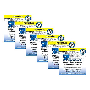 CuLator Metal Eliminator and Stain Preventer for Pools & Spas--6 Month Supply