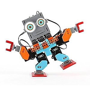 UBTECH JR0602 Jimu Robot BuzzBot & MuttBot - App Enabled STEM Learning Robotic Building Block Kit