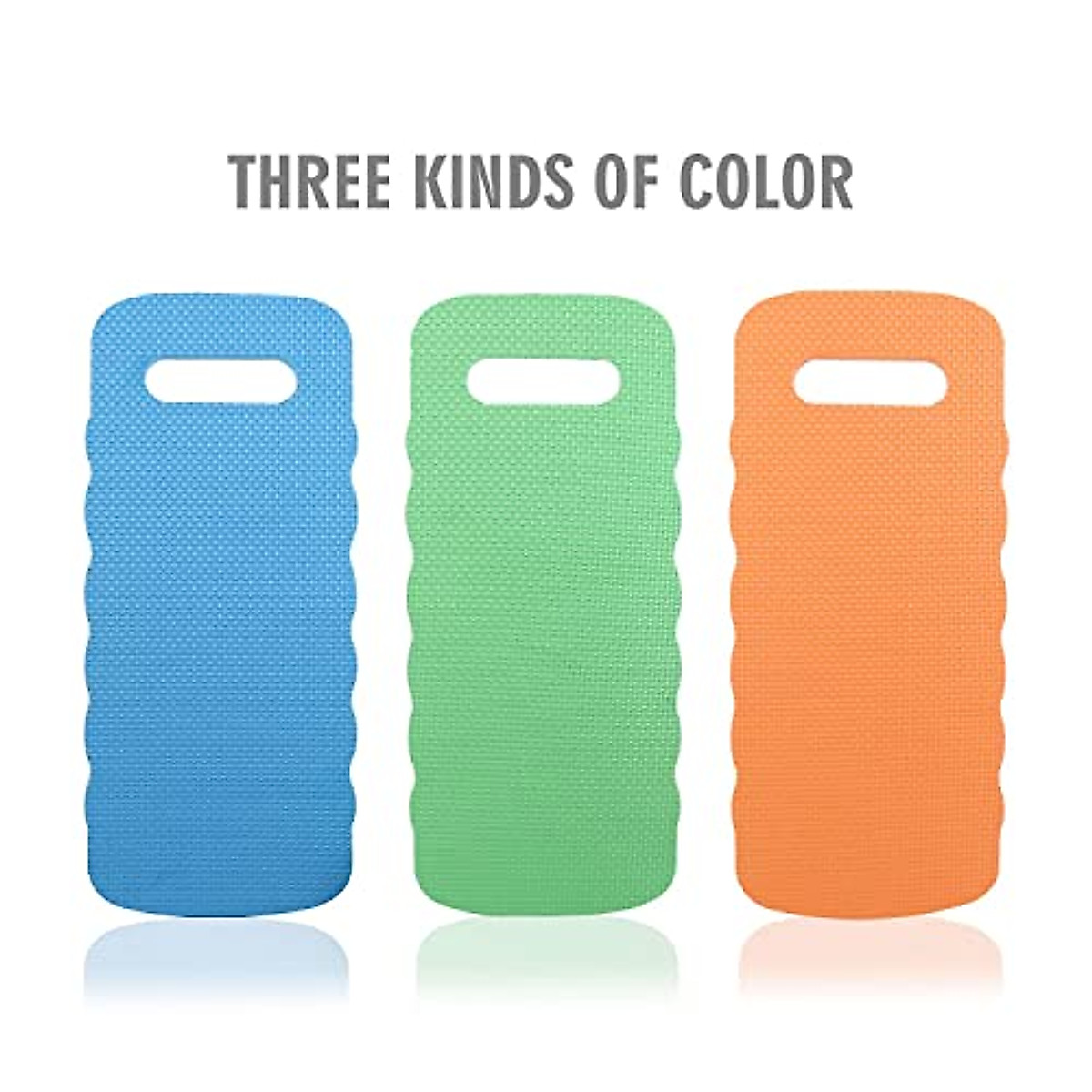 FREEHAWK Garden Kneeler Pad Kneeling Mat for Gardening, Baby Bath, Floor Cleaning, Yoga, Prayers & Exercise High Density Foam Kneeler Gardening Seat Cushion 3-Pack 16.3" x 7.48" x 0.78"