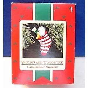 Hallmark Snoopy and Woodstock in Stocking