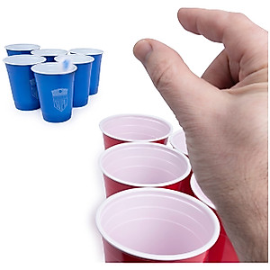 Post Malone, World Pong League Beer Pong Drinking Game for Bachelor Party Outdoor Games with Plastic Cups Ping Pong Balls, for Adults Ages 18 and up
