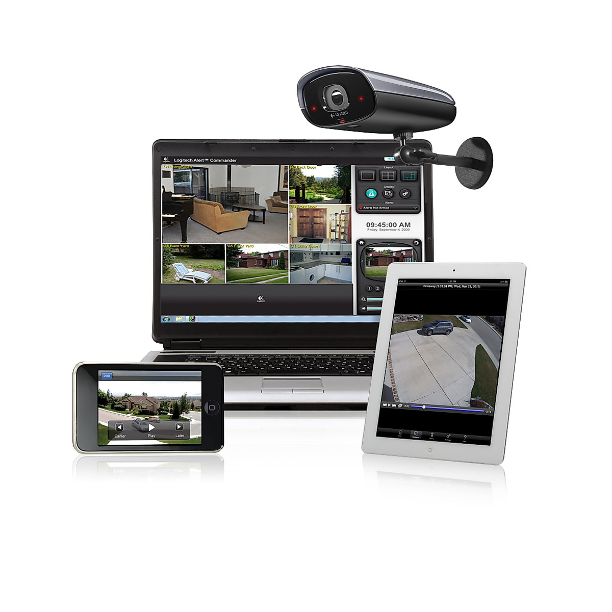 Logitech Alert 750e Outdoor Master - Night Vision Security System