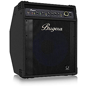 Bugera BXD15A 1000 Watt Bass Amplifier with Original 15" Turbosound Aluminum-Cone Speaker, MOSFET Preamp, Compressor and DYNAMIZER Technology