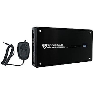 Rockville Krypton MF4 2400w Peak / 600w RMS 4 Channel Marine Amplifier Boat Amp