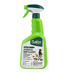 Safer Brand 5935 Critter Ridder Animal Repellent Ready-to-Use Spray-32 oz RTU
