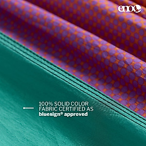 ENO DoubleNest Hammock - Lightweight, Portable, 1 to 2 Person Hammock - for Camping, Hiking, Backpacking, Travel, a Festival, or The Beach - Fade/Seaglass