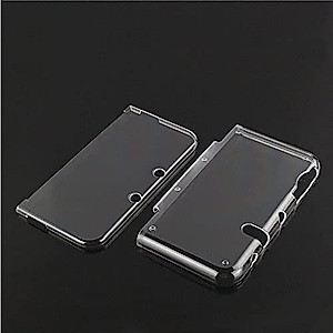 JMXLDS New Ultra Clear Crystal Transparent Hard Split Shell Protective Case Cover Skin Housing Shell Case Cover for New 3DS Console