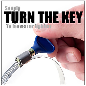 2-1/2 inch Diameter by 10 foot Long PVC Dust/Debris Collection Hose MADE IN THE USA with 2 each 2.5 inch Turnkey Stainless Steel Hose Clamps