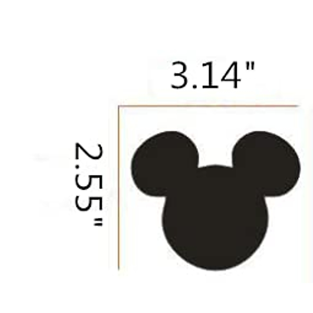 HORNO Cartoon Wall Sticker,Cute Animal Wall Art Easy Removable(Black)