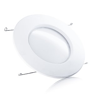 TCP LED14DR5650K LED Downlight, 5/6" Recessed w/White Trim 14W (85W Equivalent) - 5000K - 820 Lumens
