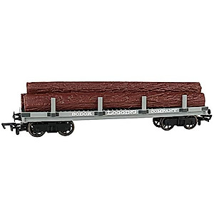 Thomas & Friends - Sodor Logging Company Flat Wagon with Logs - HO Scale