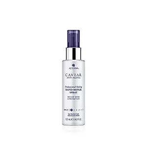 Alterna Caviar Professional Styling Rapid Repair Spray | Instant Shine & Heat Protectant Spray for Hair | Sulfate Free, 4.2 Fl. Oz.