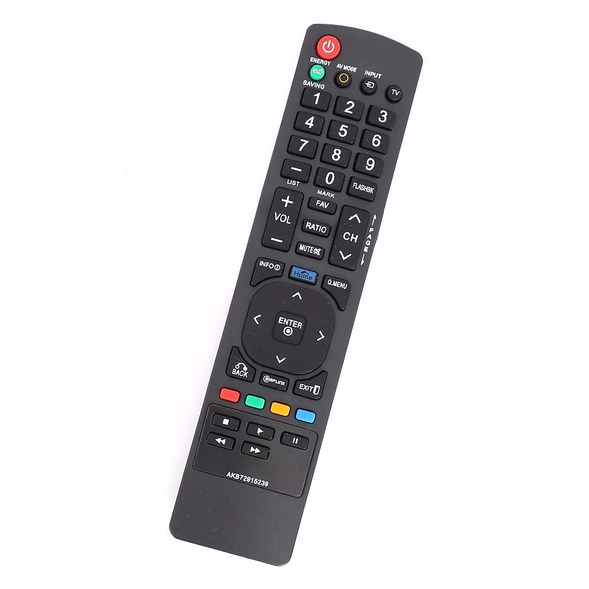 AKB72915239 Replace Remote Control Compatible with LG LED LCD Plasma TV 22LV2500 19LV2500 26LV2520 32LK330 32LV2500 37LK450 42LK430 42LV3500 42PW340 47LK450 50PW340 55LK520 55LV3500 55LV5300