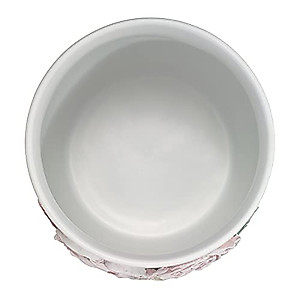 Avanti Linens Linen Spring Garden Collection, Wastebasket, Multicolor