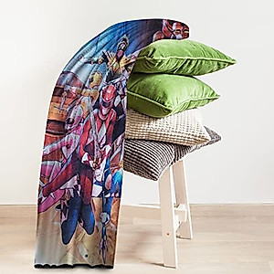 Classic Imports, Inc Power Rangers Fleece Throw Blanket, Multicolor, One Size