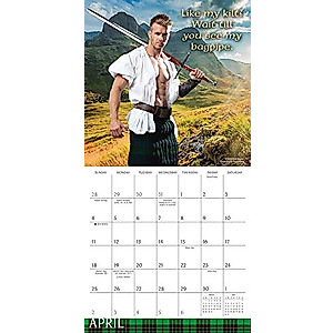 2021 Kilty Pleasures 16-Month Wall Calendar