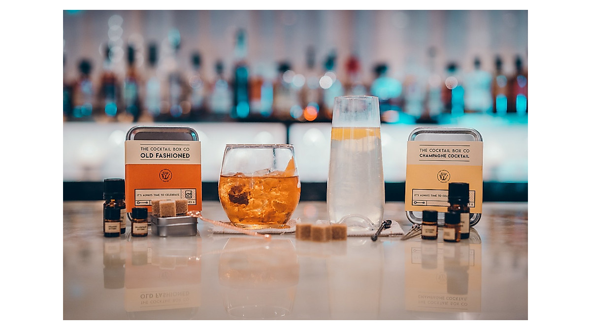 The Cocktail Box Co. Champagne Cocktail Kit - Premium Craft Cocktails