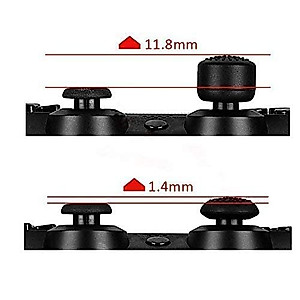 Pack of 8 pcs Analog Controller Gamepad Raised Antislip Thumb Stick Grips Thumbsticks Joystick Cap Cover for PS5, PS4, PS3, Switch Pro, Xbox one, Xbox 360, Wii U, PS2 Controller (Blue)