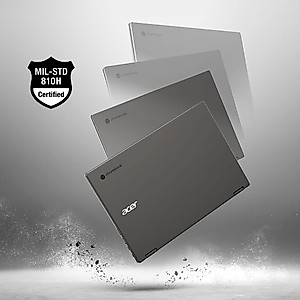 Acer Chromebook Enterprise Spin 514 Convertible Laptop | AMD Ryzen 5 3500C | 14" Full HD IPS Touch Display | 8GB DDR4 | 128GB SSD | microSD | Wi-Fi 5 | Backlit Keyboard | Chrome OS | CP514-1WH-R1H8