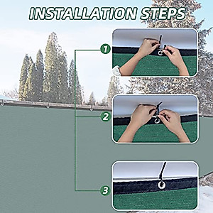 LOVE STORY Dark Green Privacy Screen Fence 5'x25', Fence Covering Privacy of 88% Shade Rating,200 GSM Shade Fabric Mesh Cover Heavy Duty for Chain Link Outdoor Fence, Patio, Wall Garden