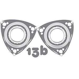 CafePress 13Btwinrotor Mug Ceramic Coffee Mug, Tea Cup 11 oz