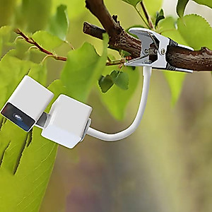 AOZTSUN 2Pack Flexible Clamp Mount Compatible with Wyze Cam Pan V2 (2021 Release) &Wyze Cam Pan V3 Indoor/Outdoor (2023 Release), Flexible Gooseneck Mounting Bracket No Tools or Wall Damage Required