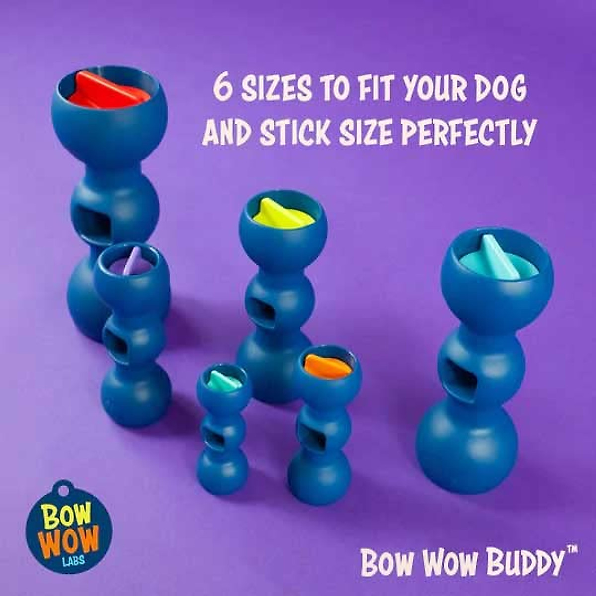 Bow Wow Labs Bow Wow Buddy Safety Device - Bully Stick Holder for Dogs (S)