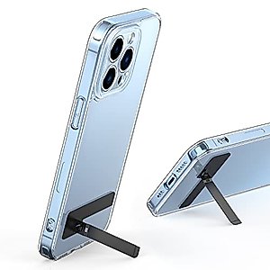 OUTXE 3 Pack Ultra-Thin Kickstand for Cell Phone Case, Horizontal/Vertical Desk Stand Holder Accessories for iPhone 14/13/12/11/SE Mini Pro Max, Galaxy S22/S21/S20 Fe Ultra and Any Cellphone -Black