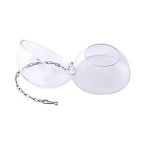 Lanermoon Chicken Hanging Foraging Toys for Hens Feeder Feeding Treat Ball with Veggie and Seed Food for Pet Parrot Bird