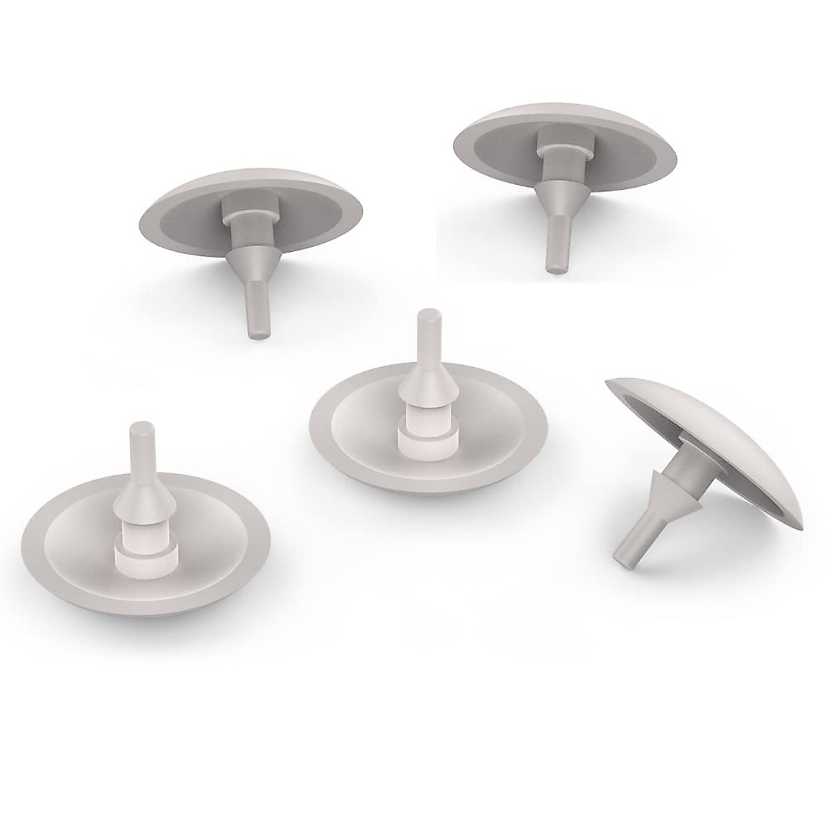 5 Pack Air Valve Air Sealing for Inner Bowl's Lid of Runkrin Insulated Thermos Food Jar and Thermal Lunch Box Containers