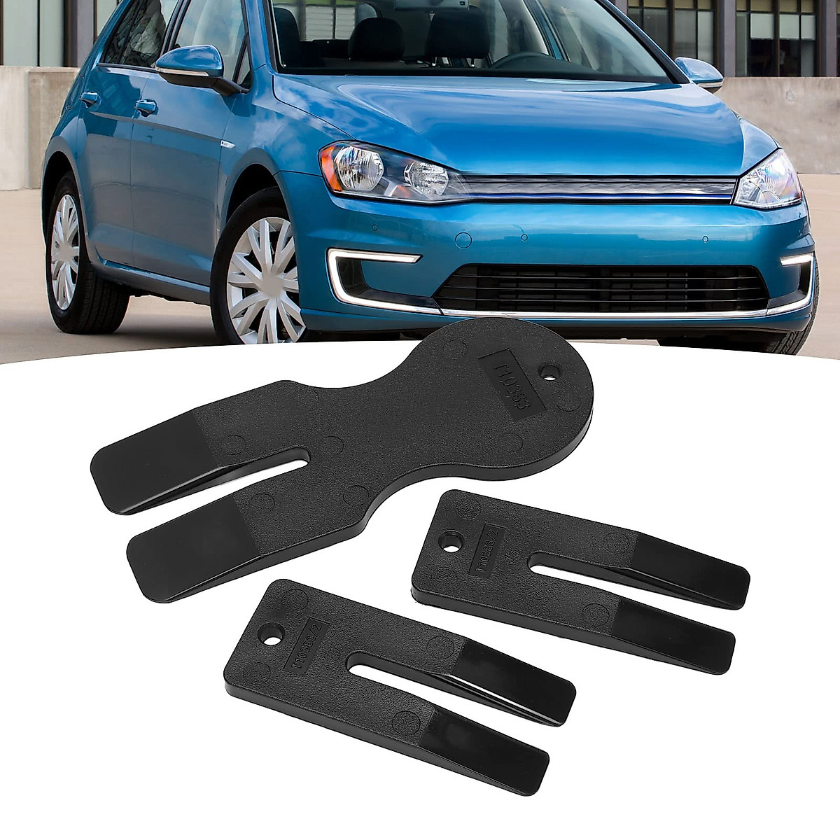 Door Trim Wedge Panel Clip Tool, 3pcs T10383, T10383 1, T10383 2 Car Door Removal Tool Trim Wedge Panel Clip Tool