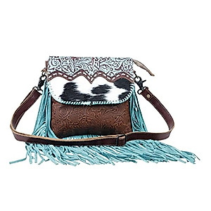 Myra Bag Conglomerate Leather & Hairon Bag S-4680