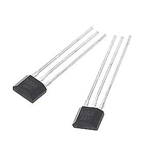 RUZYY 10Pieces 49E Hall Element OH49E Voltage Regulator Hall Effect Sensor Linear Switch