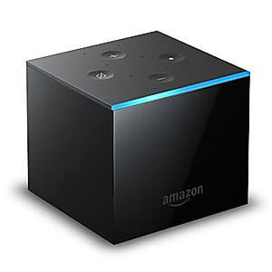 Fire TV Cube, Hands-free streaming device with Alexa, 4K Ultra HD, includes latest Alexa Voice Remote