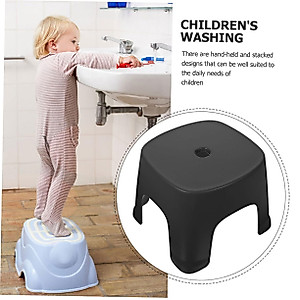 IMIKEYA 2pcs Low Stool Nonslip Footstool Step Stool for Kids Foot Stool Potty Poop Stool Toilet Step Stool Toddler Stool for Bathroom Toilet Stool Squat Non-Slip Child PVC
