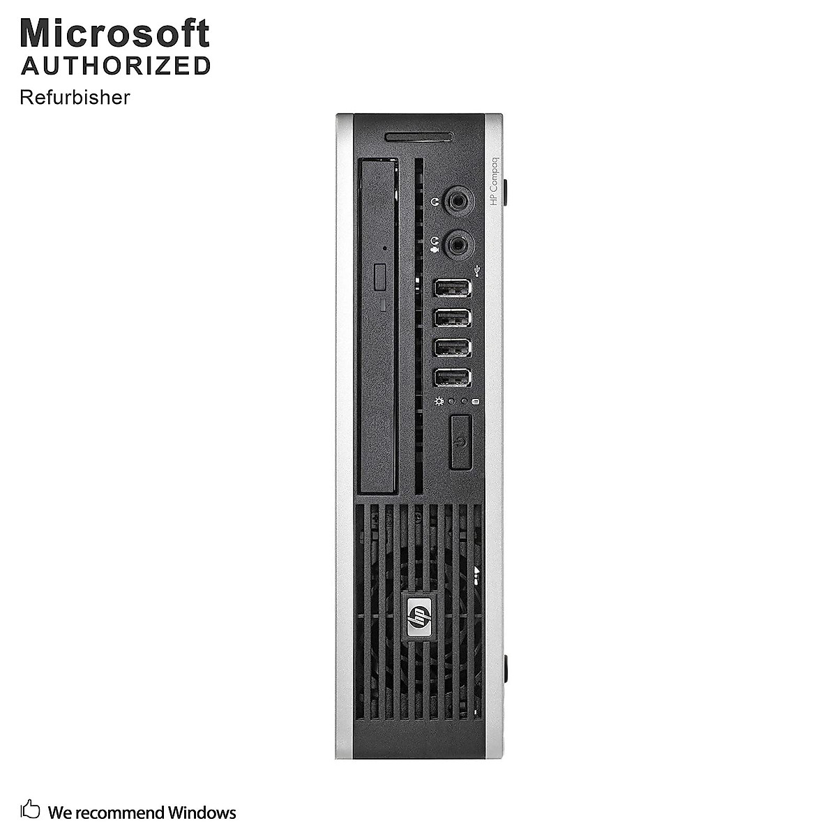 Hp Elite 8000 Ultra Small Desktop Computer - 250GB HD - Core 2 Duo 3.0GHz- 4GB RAM- Windows 10 Pro - (Renewedd)