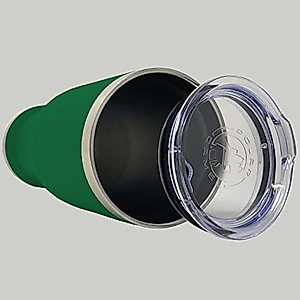 LaserGram 20oz Vacuum Insulated Pilsner Mug, EMT Emergency Medical Technician, Personalized Engraving Included (Green)