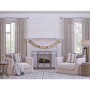 Love is Sweet Burlap Banner - Valentine's Day Party Bunting Garland - Wedding Reception Engagement Valentines Day - Bridal Shower Save The Date - Photo Prop Decorations by Jolly Jon