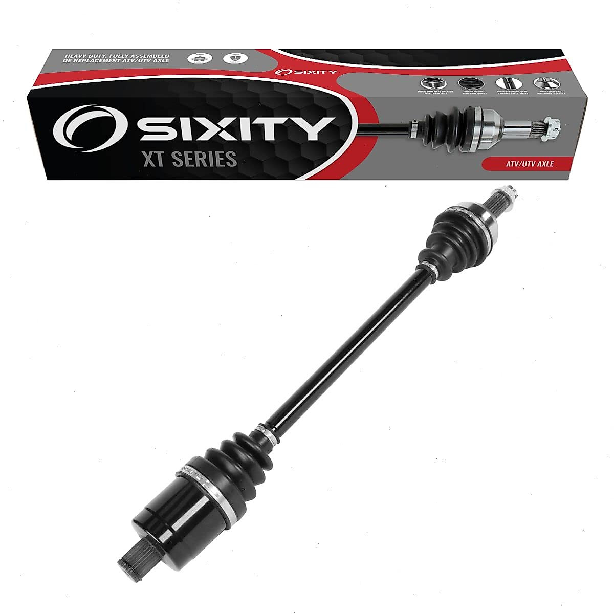 Sixity XT Rear Right Axle compatible with Polaris General 1000 Deluxe EPS Hunter Edition Limited Premium Ride Command Sport 4 XP Factory Custom Pursuit RZR 900 Trail Fox LE XC S 2015-2021