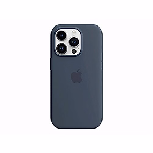 Apple iPhone 14 Pro Silicone Case with MagSafe - Storm Blue