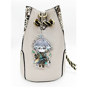 YJacuing Genshin Impact Cute Acrylic Keychain Figure (Alhaitham)