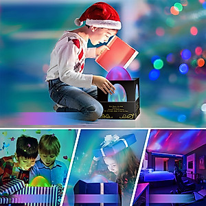 YOYEE Dragon Egg Lamp, Nebula Night Light, Nice Christmas Gifts, Music Speaker and White Noise Machine. Mood Ambiance Lighting for Gaming Desk Decor. Aesthetic Dragon Decor