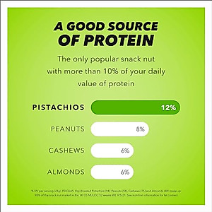 Wonderful Pistachios No Shells, Roasted and Salted Nuts, 6 Ounce Resealable Bag, Protein Snack, On-the Go (6 oz)